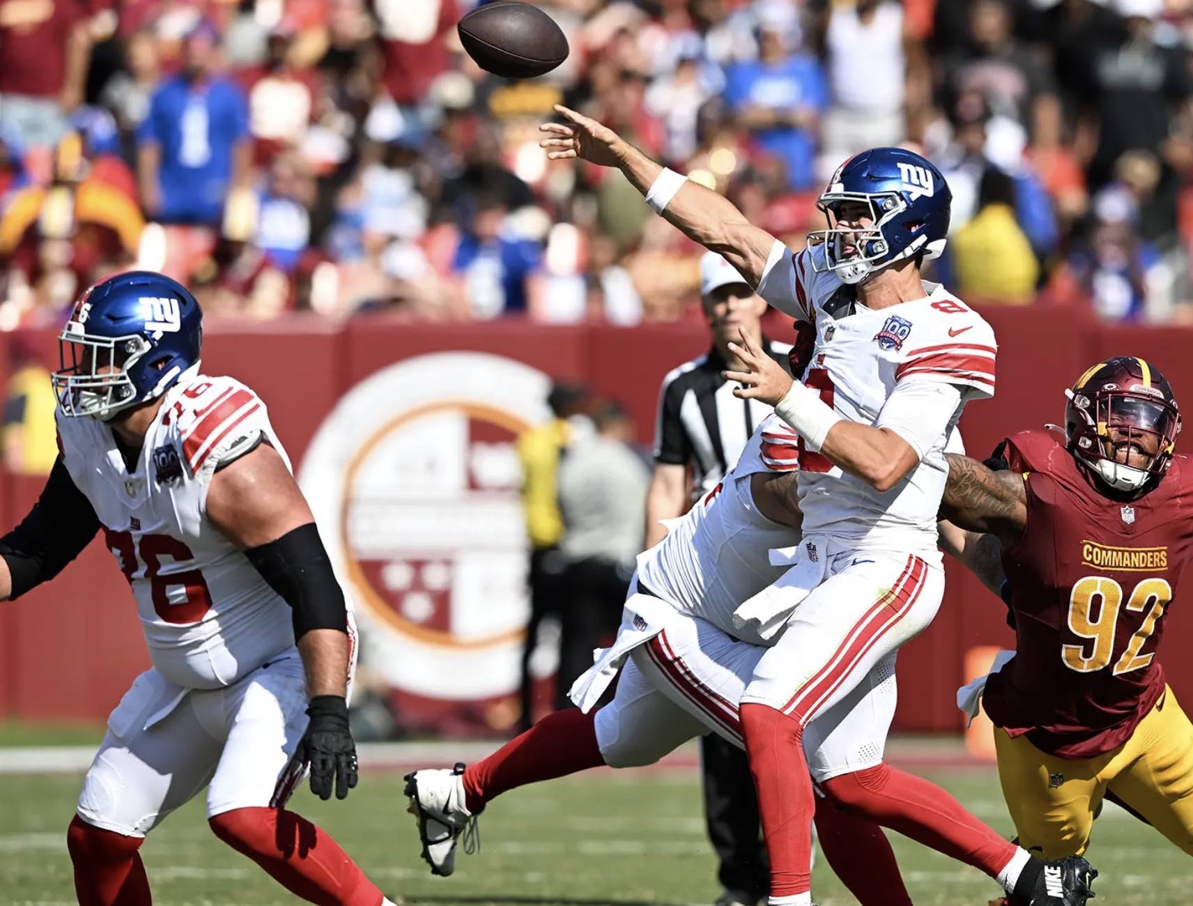Commanders Beat Giants – 4W Mag